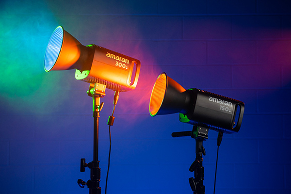 Aputure lanza las luces LED RGBWW amaran 150c y 300c - Camera&Light Magazine